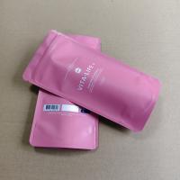 China Anti-Leakage Zipper Stand Up Bags for Skincare Packaging 50-120 Micron Custom Print for sale