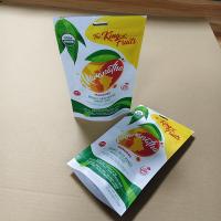 China Ziplock Resealable Mango Bag 500g 10-Color Gravure Print Thick-Cut Portion for sale