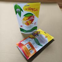 China Ziplock Resealable Mango Bag 500g 10-Color Gravure Print Thick-Cut Portion for sale