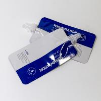 China Flat Bottom 100ml Spout Pouch Stand Up Custom Packaging High Barrier Food Grade for sale