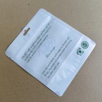 China Premium Translucent Stand Up Bags for Bath Accessories 50-120 Micron with Resealable Zipper for sale