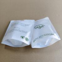 China Premium Translucent Stand Up Bags for Bath Accessories 50-120 Micron with Resealable Zipper for sale