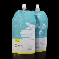China 300ml Foam Soap Refill Pouch 8.6mm Spout PET AL PE Laminate Leak Proof for sale