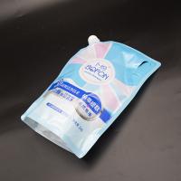 China 1L Detergent Angled Spout Pouch 7-Layer PET AL PE Leak Proof 16mm Nozzle for sale