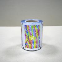 China Scuff Resistant Cartoon Cards Packaging Roll Film 3 Layer Laminate for Trading Card Packs for sale