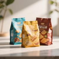 China Custom Printed Mylar Bags with Resealable Zipper 4x6 to 18x28 Food Grade Barrier for sale