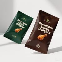 China Eco Degradable Fiber Stand-Up Pouch 90 Day Decomposition 10 Color Printing Custom Sizes for sale