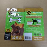 China 7Mil Pet Food Stand Up Pouch with One Way Degassing Valve 0.178mm Thickness Custom Size for sale