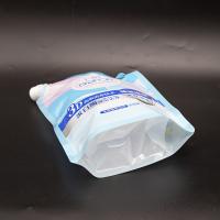 China Durable And Convenient Spout Pouch With Handle For Laundry Detergent Packaging Custom Printed Bulk Order Discounts. for sale