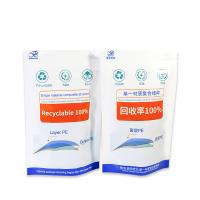 China Custom 100% Recyclable Stand Up Pouches 155x225mm Eye Catching Graphic Printing Flexible Packaging for sale
