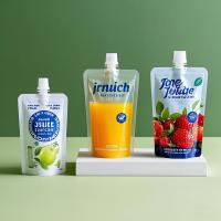 China Wholesale Stand Up Spout Pouch 100ml to 1L Food Grade Liquid Packaging Bag with Custom Printing for sale