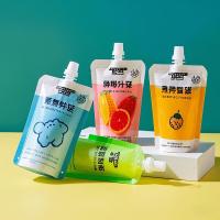 China Wholesale Stand Up Spout Pouch 100ml to 1L Food Grade Liquid Packaging Bag with Custom Printing for sale