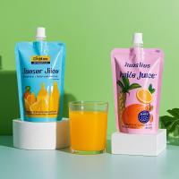 China Wholesale Stand Up Spout Pouch 100ml to 1L Food Grade Liquid Packaging Bag with Custom Printing for sale