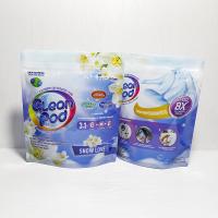 China Glossy Stand Up Pouches for Laundry Pods Packaging Customizable 50-120 Micron for sale