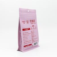 China Custom Eight Sided Sealing Bag for Tea Packaging 50-120 Micron Tear Resistant for sale