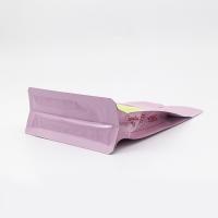China Custom Eight Sided Sealing Bag for Tea Packaging 50-120 Micron Tear Resistant for sale