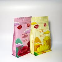 China Custom Eight Sided Sealing Bag for Tea Packaging 50-120 Micron Tear Resistant for sale