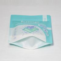 China Custom Printed Stand Up Pouches 50-120 Micron with Resealable Zipper for Laundry Pods Packaging for sale
