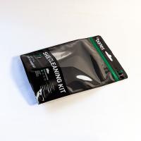 China Custom Stand Up Bags with Clear Window for Shoe Cleaning Kits 10 Color Printing 50 120 Micron for sale