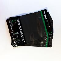 China Custom Stand Up Bags with Clear Window for Shoe Cleaning Kits 10 Color Printing 50 120 Micron for sale