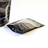 China Custom Stand Up Bags with Clear Window for Shoe Cleaning Kits 10 Color Printing 50 120 Micron for sale