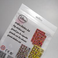 China Custom Printed Three Sided Sealing Bags for Toys Packaging with Clear Window 10-70 cm Width Anti-Static for sale