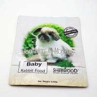China Custom Stand Up Pouches for Pet Food Packaging 50-120 Micron with Resealable Zipper for sale