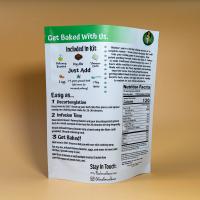 China Customizable Food Grade Stand Up Bags 50-120 Micron with Resealable Zipper for Snacks Packaging for sale