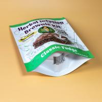 China Customizable Food Grade Stand Up Bags 50-120 Micron with Resealable Zipper for Snacks Packaging for sale