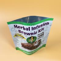 China Customizable Food Grade Stand Up Bags 50-120 Micron with Resealable Zipper for Snacks Packaging for sale