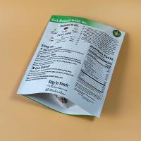 China Customizable Food Grade Stand Up Bags 50-120 Micron with Resealable Zipper for Snacks Packaging for sale