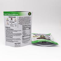 China Customizable Food Grade Stand Up Bags 50-120 Micron with Resealable Zipper for Snacks Packaging for sale