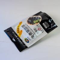 China Moisture Resistant Stand Up Bags with Transparent Window 50-120 Micron for Dry Food Packaging for sale
