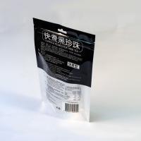 China Moisture Resistant Stand Up Bags with Transparent Window 50-120 Micron for Dry Food Packaging for sale
