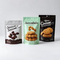 China Custom Food Grade Stand Up Zipper Bags Mylar Doypack Aluminum Foil for Coffee Snacks for sale