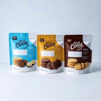 China Custom Food Grade Stand Up Zipper Bags Mylar Doypack Aluminum Foil for Coffee Snacks for sale