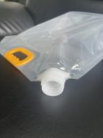 China Thickened Transparent Spout Pouches with Reinforced Handles 1L to 10L for Bulk Grain and Liquid Packaging for sale