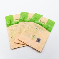 China Custom Food Grade Zip Lock Stand Up Pouches 50-120 Micron for Dry Food Packaging with Clear Window for sale