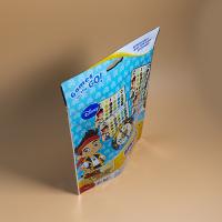 China Full Color Printing Stand Up Bags for Toys Packaging 50 to 120 Micron Custom Size for sale