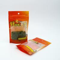 China Customizable Recyclable Stand Up Bags with Transparent Window 50-120 Micron for Food Packaging for sale