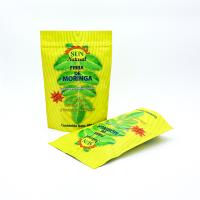 China Custom Eco-Friendly Stand Up Pouches for Food Packaging 50-120 Micron with Resealable Zipper for sale
