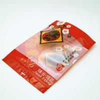 China Custom Stand Up Bags with Transparent Window for Snacks 50-120 Micron Food Grade Packaging for sale