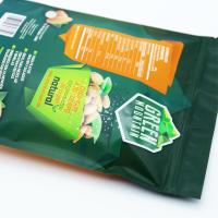 China Custom Stand Up Ziplock Mylar Pouches for Nuts Packaging 50-120 Micron with Custom Printing for sale
