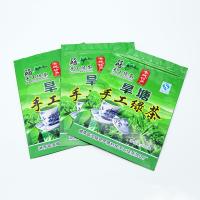 China Eco-Friendly Stand Up Bags for Tea Packaging with Aluminum Foil Liner and Resealable Zipper 50-120 Micron for sale