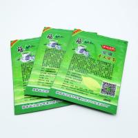 China Eco-Friendly Stand Up Bags for Tea Packaging with Aluminum Foil Liner and Resealable Zipper 50-120 Micron for sale