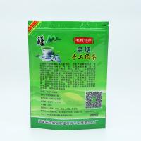 China Eco-Friendly Stand Up Bags for Tea Packaging with Aluminum Foil Liner and Resealable Zipper 50-120 Micron for sale