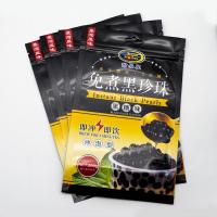 China Oxygen Barrier Stand Up Pouches for Instant Food 50-120 Micron Multi-Layer Film with Resealable Zipper for sale