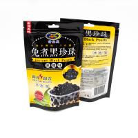 China Oxygen Barrier Stand Up Pouches for Instant Food 50-120 Micron Multi-Layer Film with Resealable Zipper for sale