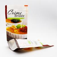China Custom Printed Doypacks for Baked Goods with Resealable Zipper 50-120 Micron for sale
