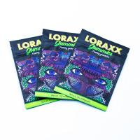 China Vibrant Printed Stand Up Pouches For Gummies Packaging With Customizable High-Color Brand Pattern. for sale